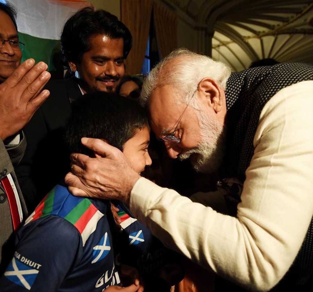Modi@8: PM Narendra Modi and His Young Friends - News18