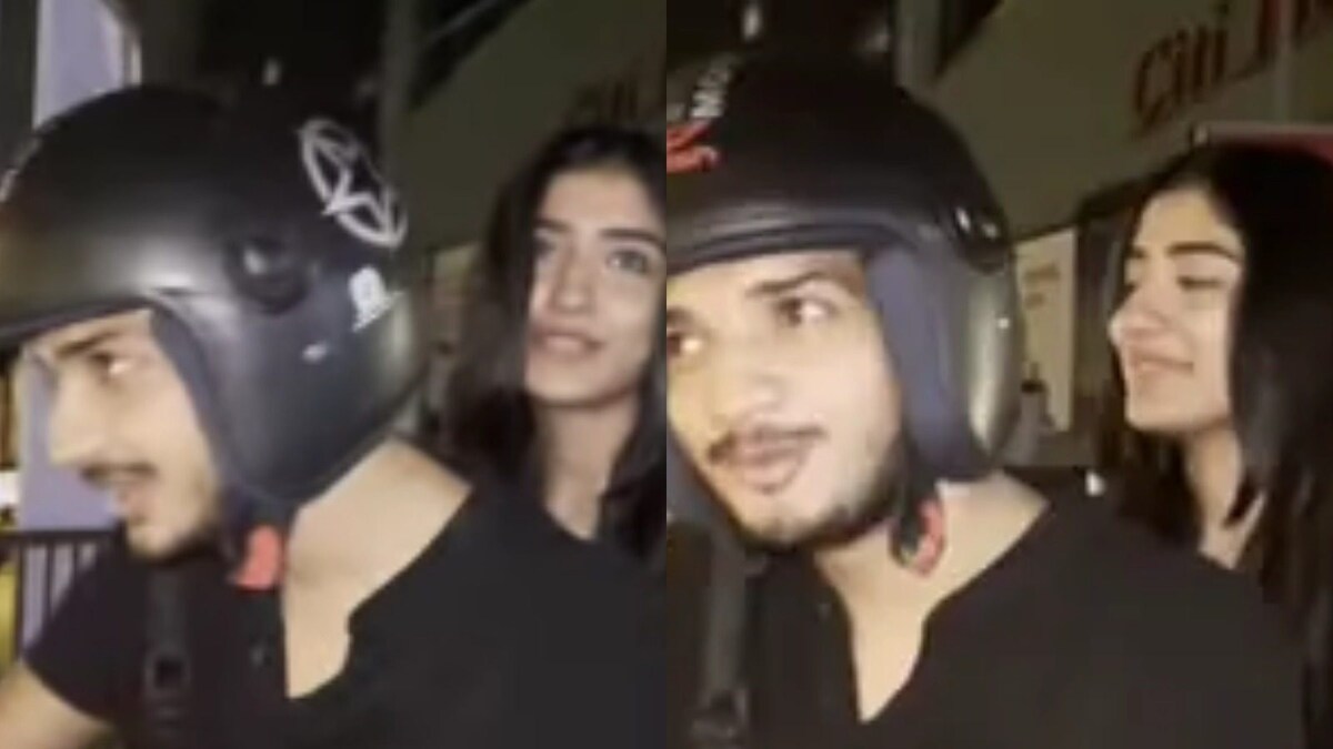 Munawar Faruqui Takes GF Nazila Sitashi On Bike Ride After Movie Date ...