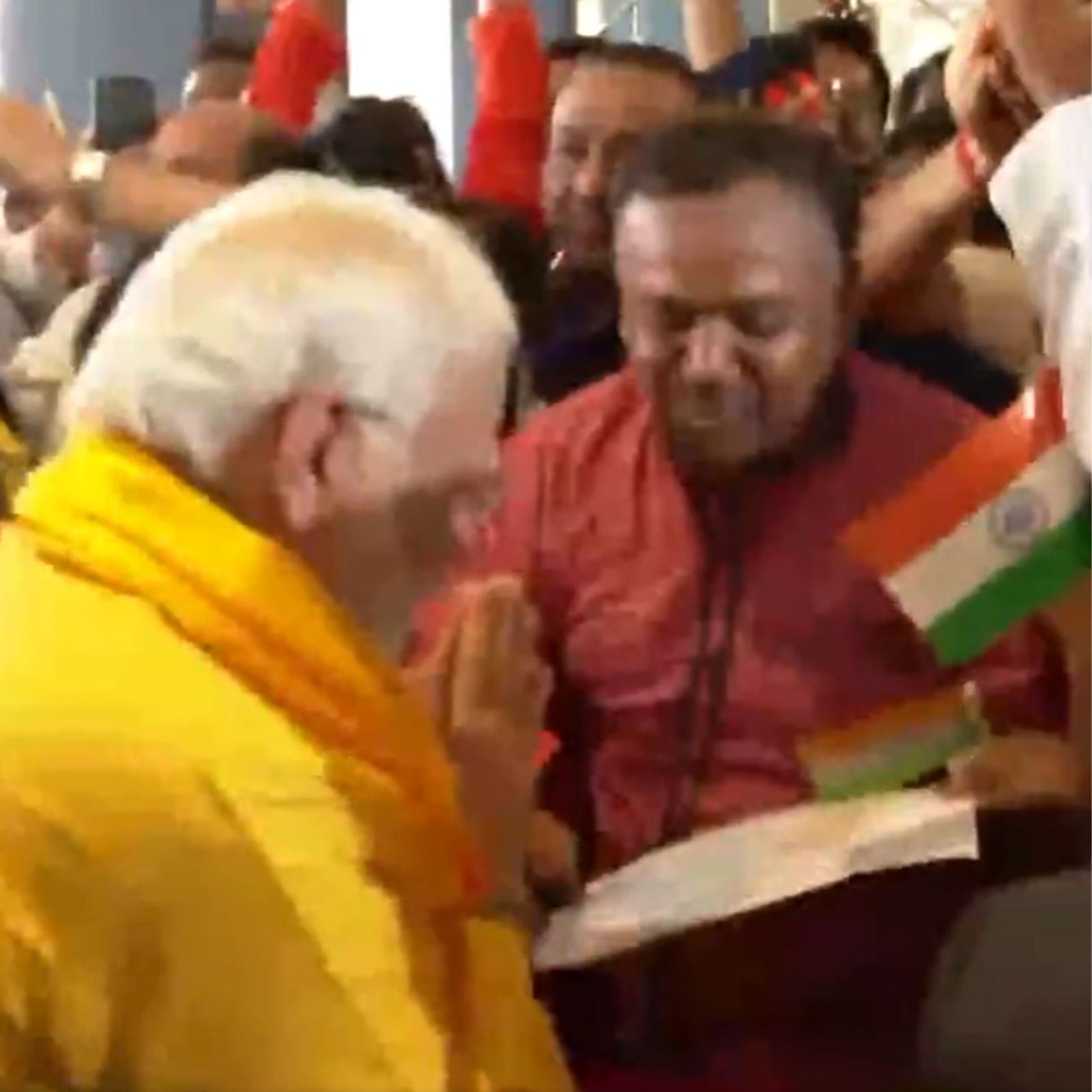 Modi Prays at Devi Temple on Buddha Pournami, Lays Foundation Stone for ...