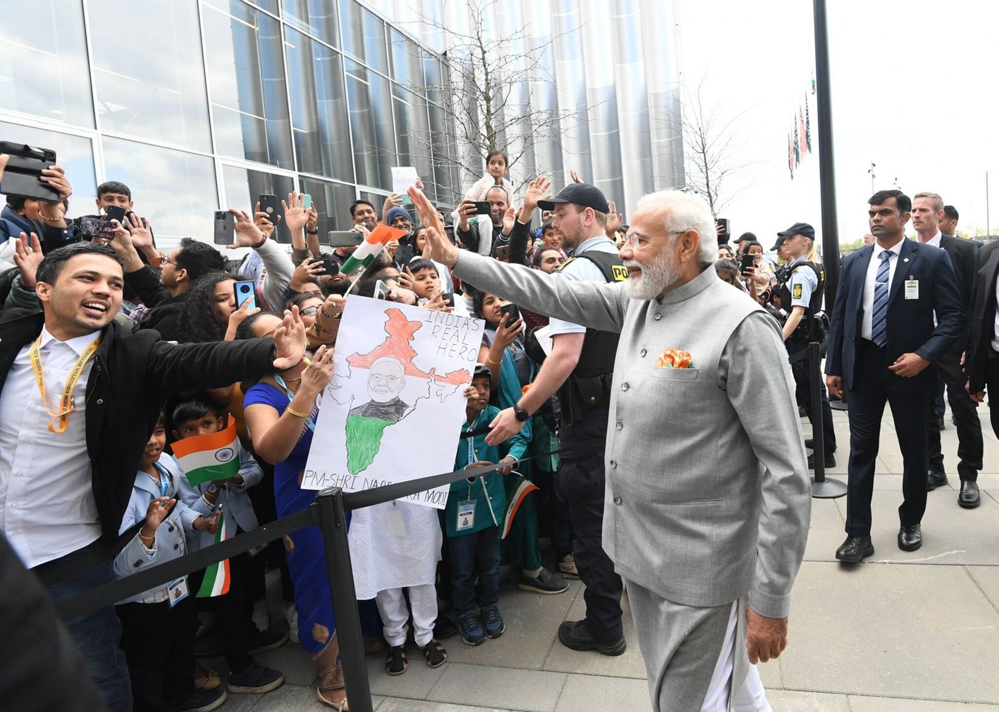 PM in Denmark: Modi Holds Talks With Danish PM; Plays 'Dhol' Amid Power ...