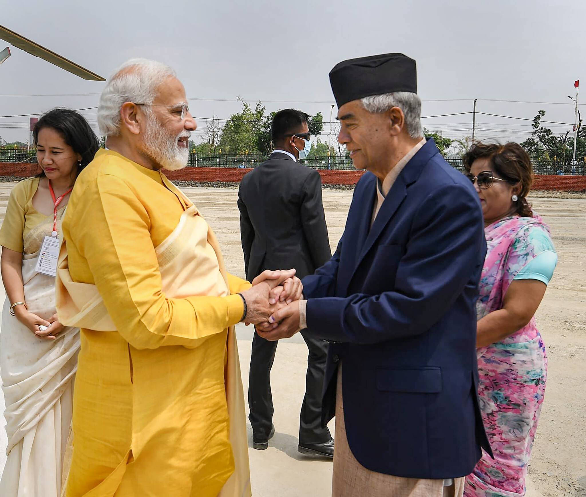 Modi Prays at Devi Temple on Buddha Pournami, Lays Foundation Stone for ...