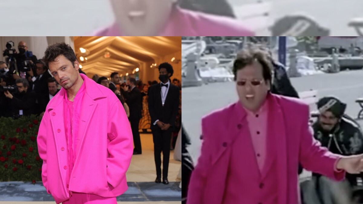 Was Sebastian Stan's Hot Pink Met Gala 2022 Outfit 'Inspired' by ...