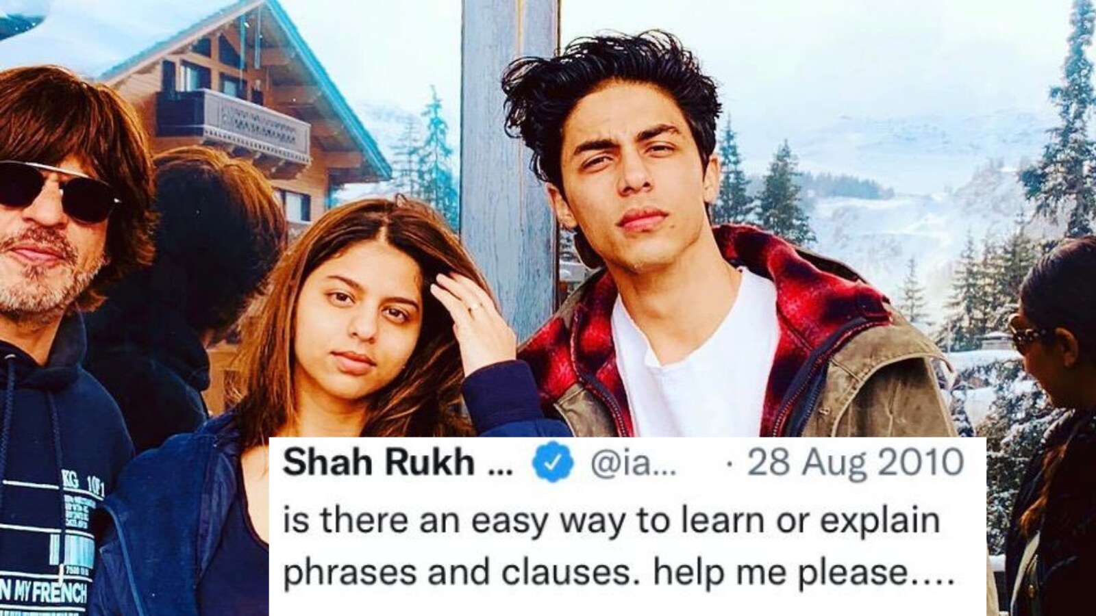 Struggling To Teach English Grammar To His Child Shah Rukh Is Every 