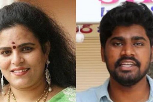 Watch: Telugu Actor Karate Kalyani, YouTuber Srikant Reddy Exchange ...