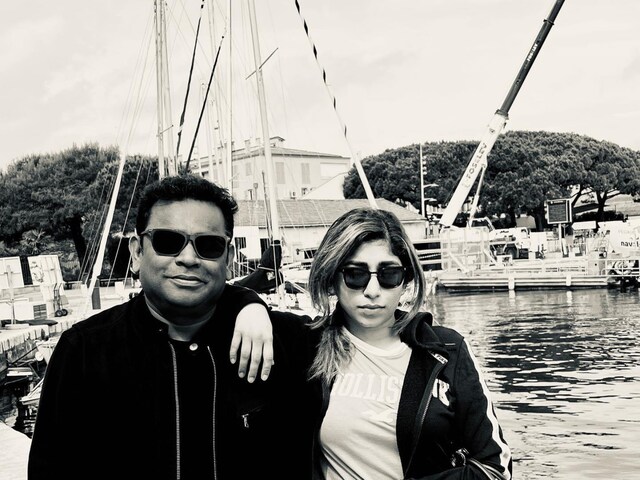 'Dad Teaching Me How To Pose': Raheema Shares Pic With A R Rahman - News18