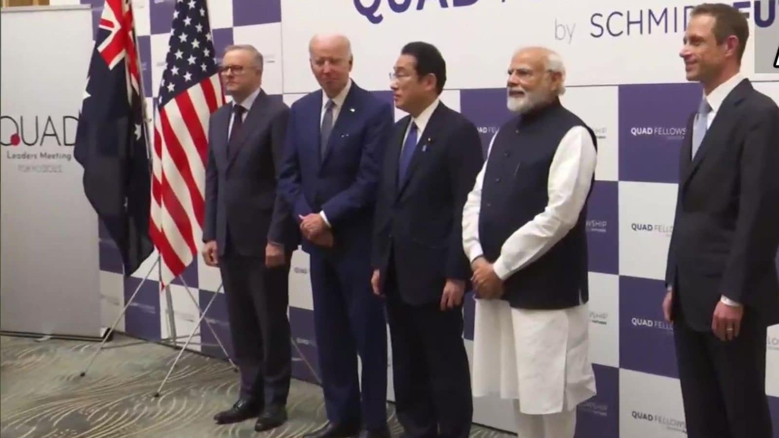 PM Modi, World Leaders Meet in Tokyo at 2nd In-person Quad Summit ...