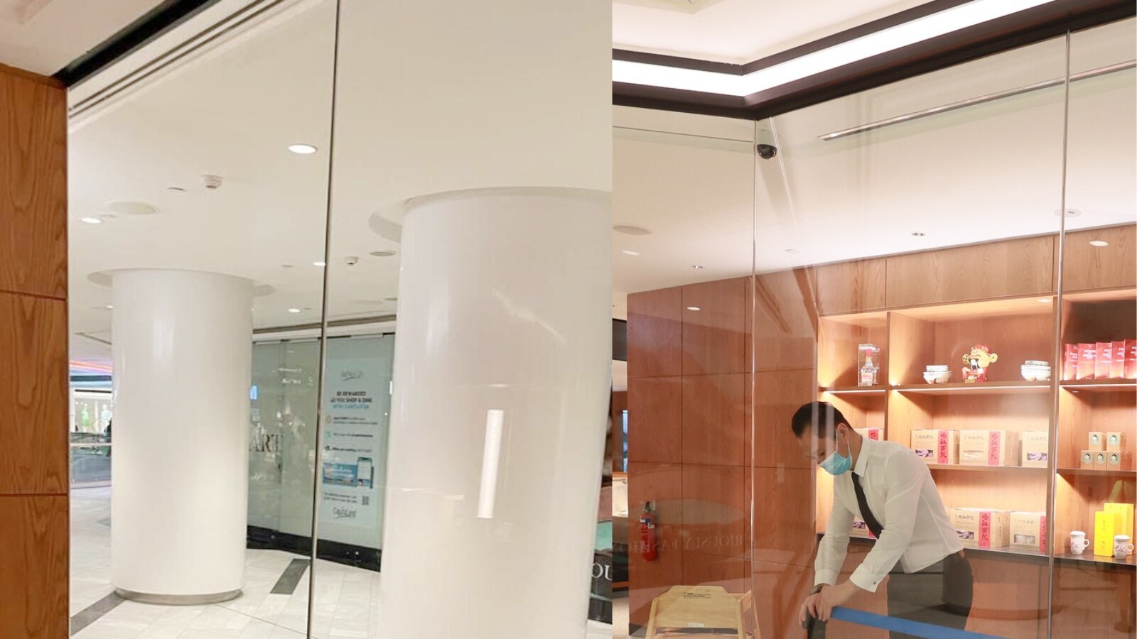 Woman Walks into Ultra-clean Glass Wall at Singapore Restaurant, Gets ...