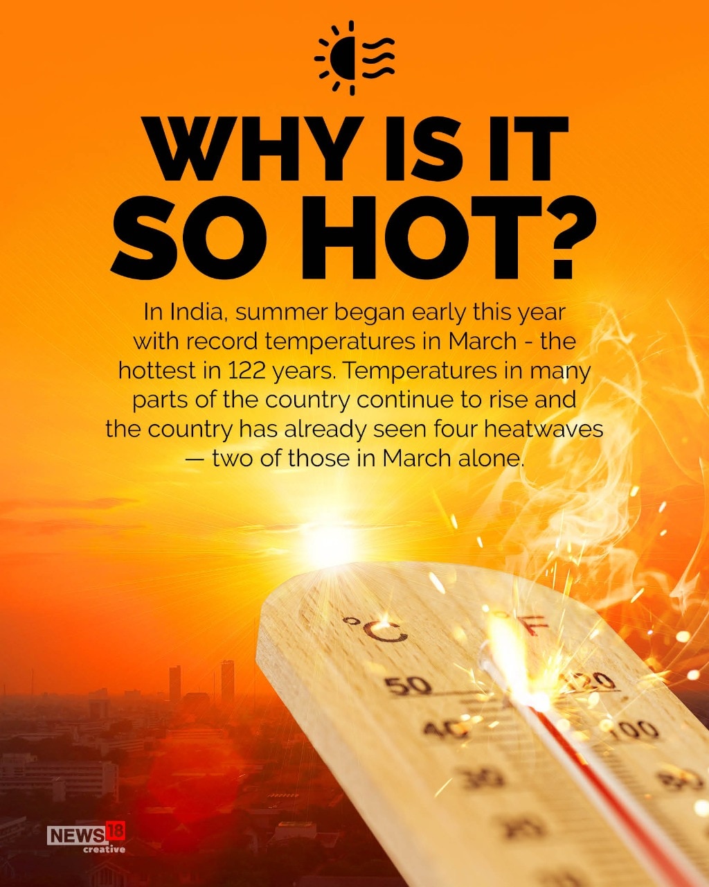 As India Continues to Face Sweltering Heat, News18 Explains Why is It ...