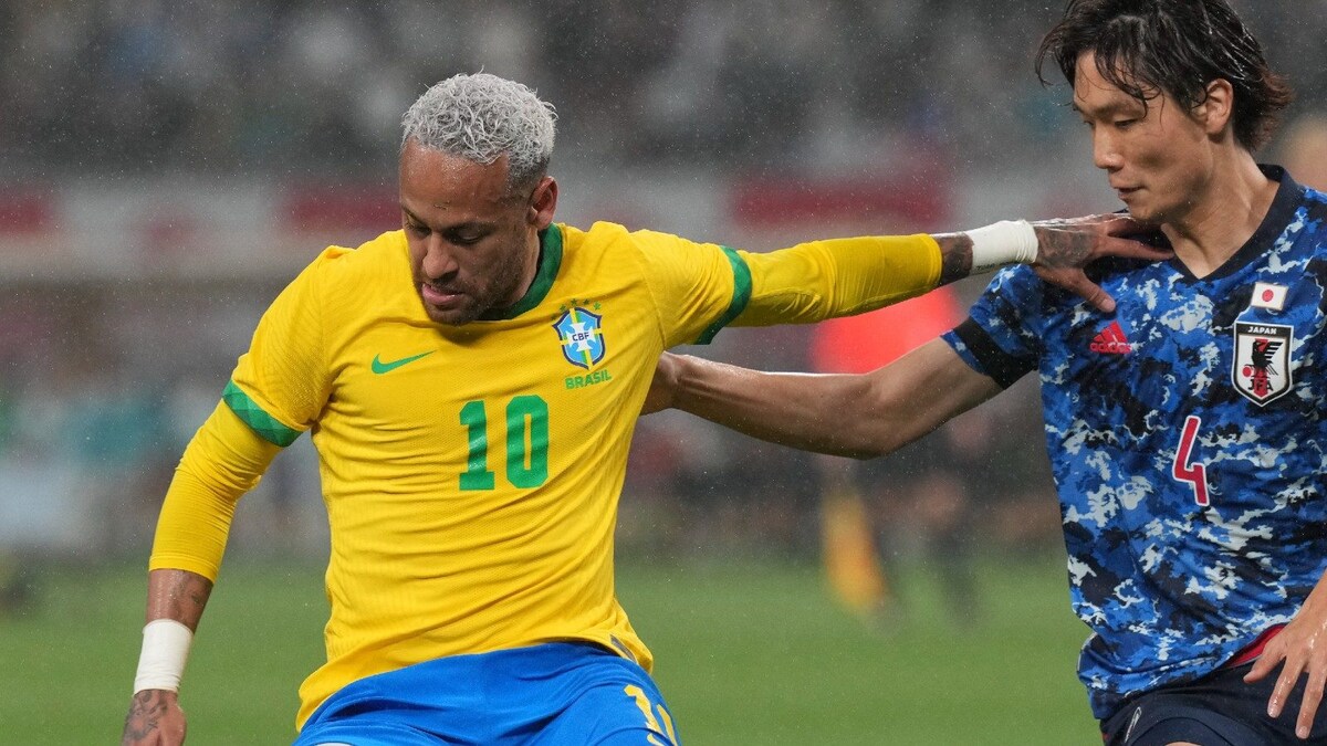 Neymar Helps Brazil Past Japan in Friendly - News18