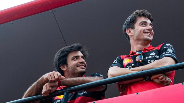 Charles Leclerc Wins Hearts With Birthday Surprise for Team Mate Carlos Sainz | Sports News - News18