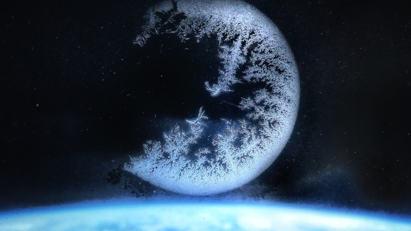 Perfect Ice Crystal Captured On ISS Window, But Nobody Knows How it Was ...