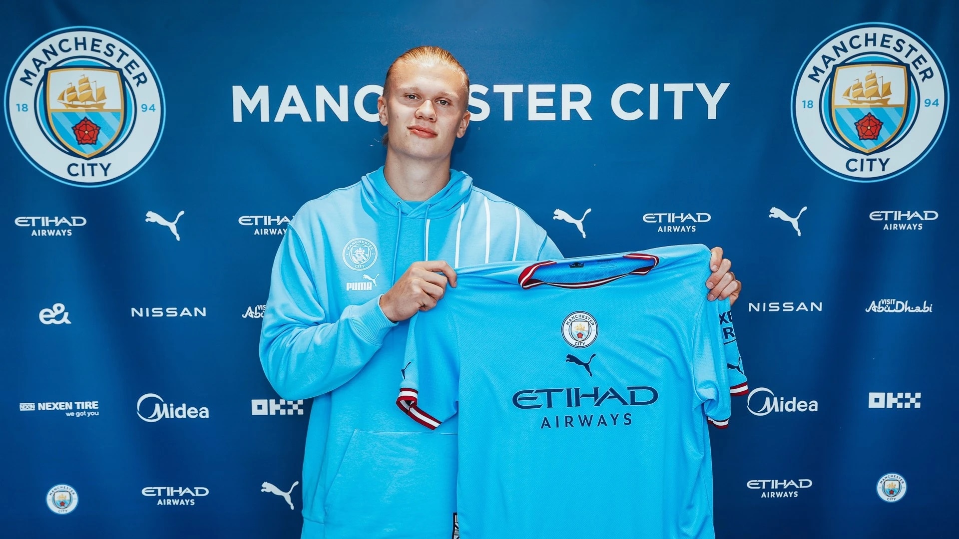 In Pictures: 'Proud' Erling Haaland Officially Joins Manchester City ...