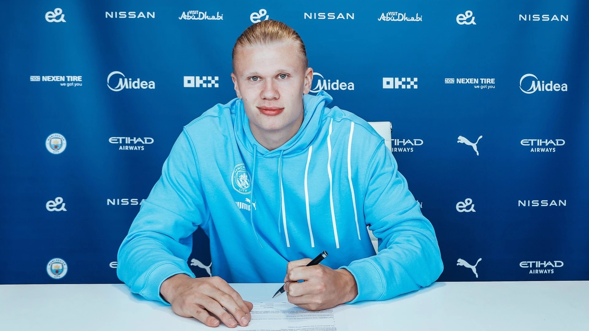 In Pictures: 'Proud' Erling Haaland Officially Joins Manchester City - News18