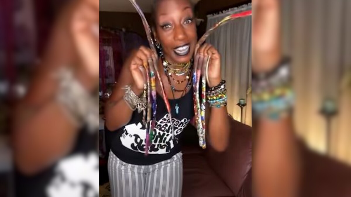 Woman with 12-inch Long Nails Says She Will Never Cut them Short - News18