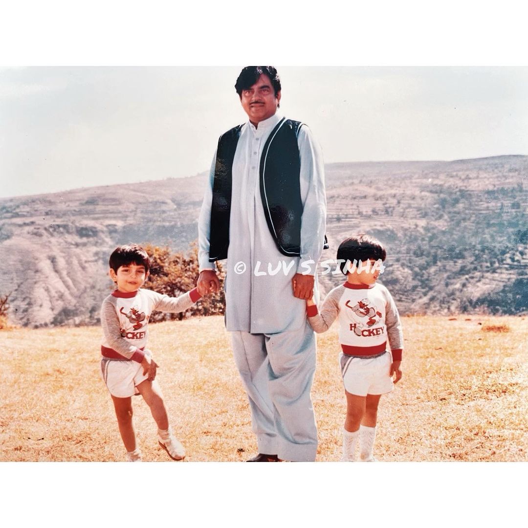 Happy Birthday Luv Sinha and Kussh Sinha: Rare Photos with Shatrughan ...