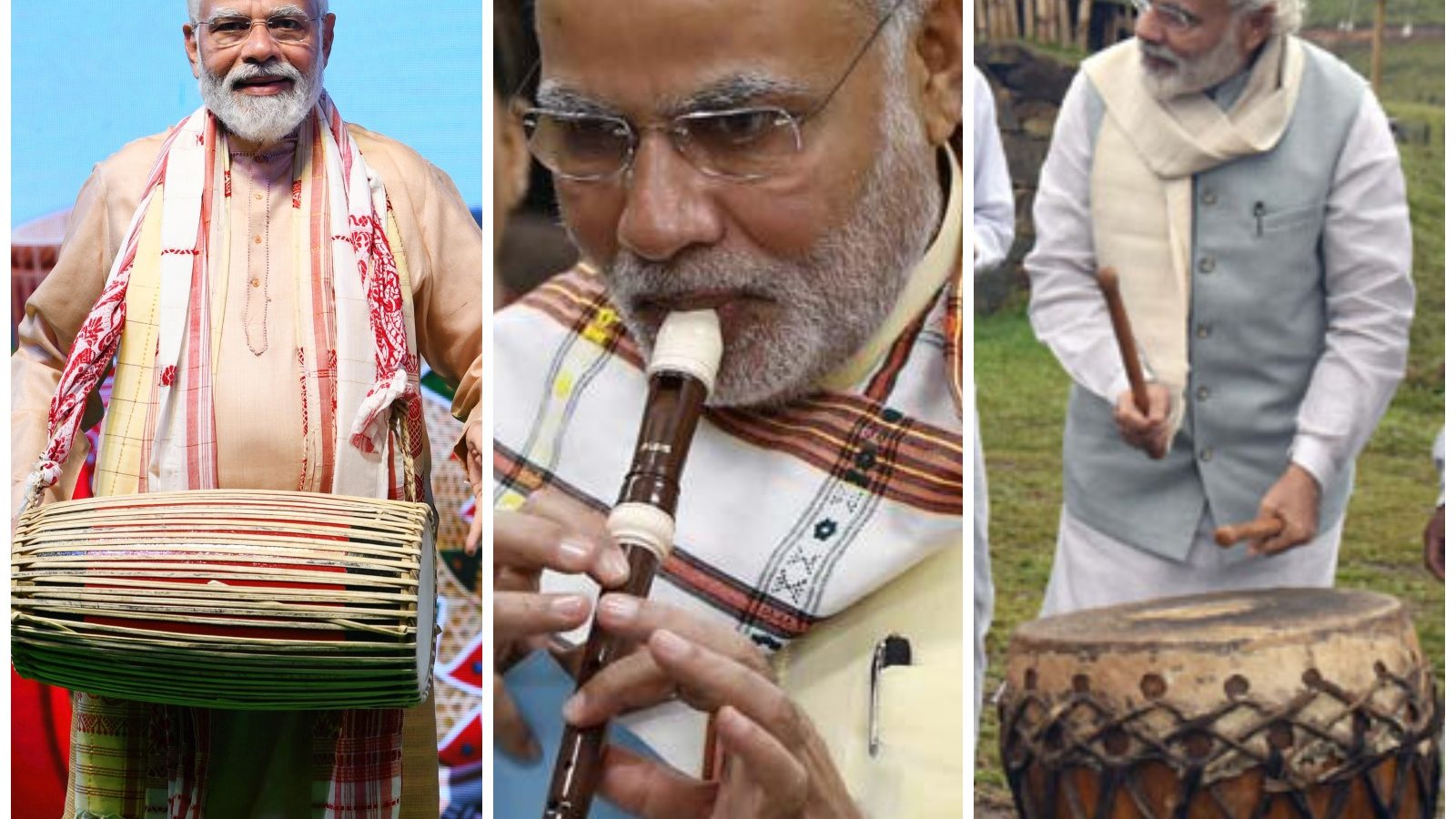 PM@8: PM Modi Strikes The Right Chord With Musical Instruments - News18