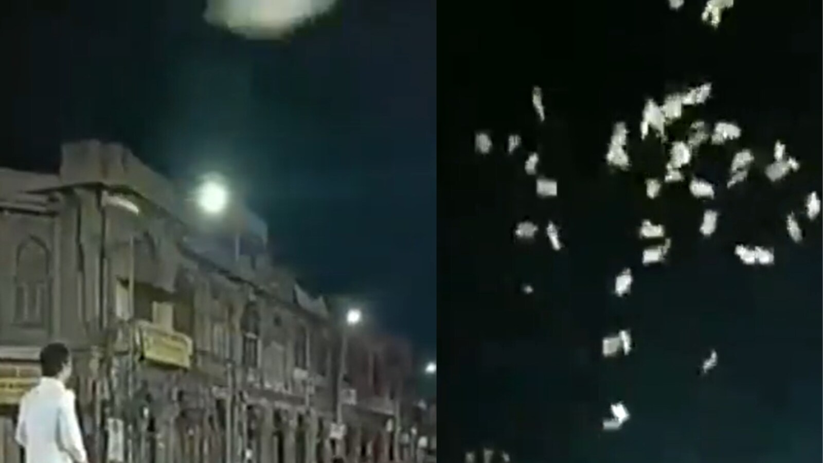 It's Raining Cash in Charminar: Man Throws Rs 500 Notes in Air in ...