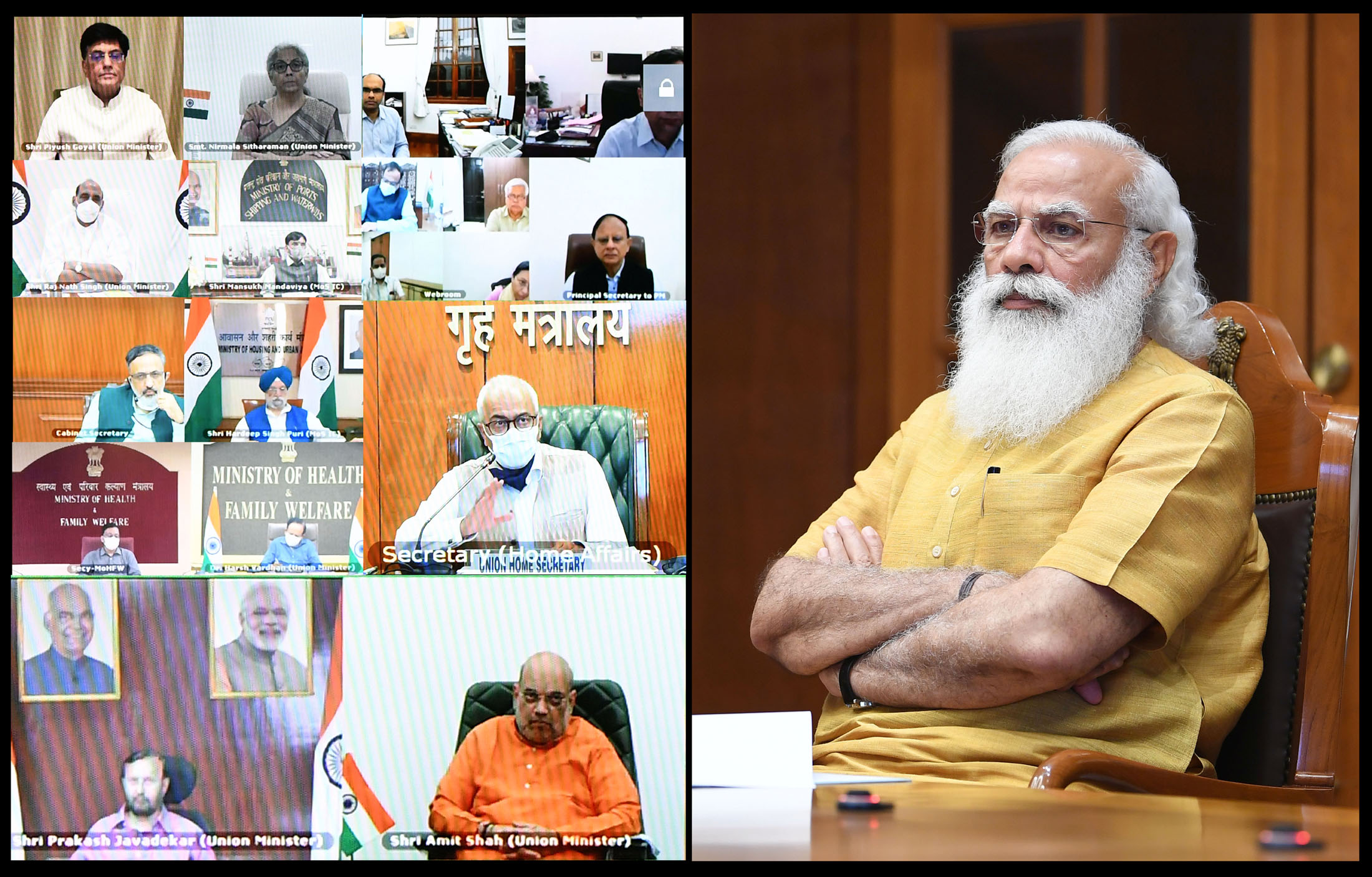 Modi@8: PM Narendra Modi at Forefront in Fight Against COVID-19 Pandemic