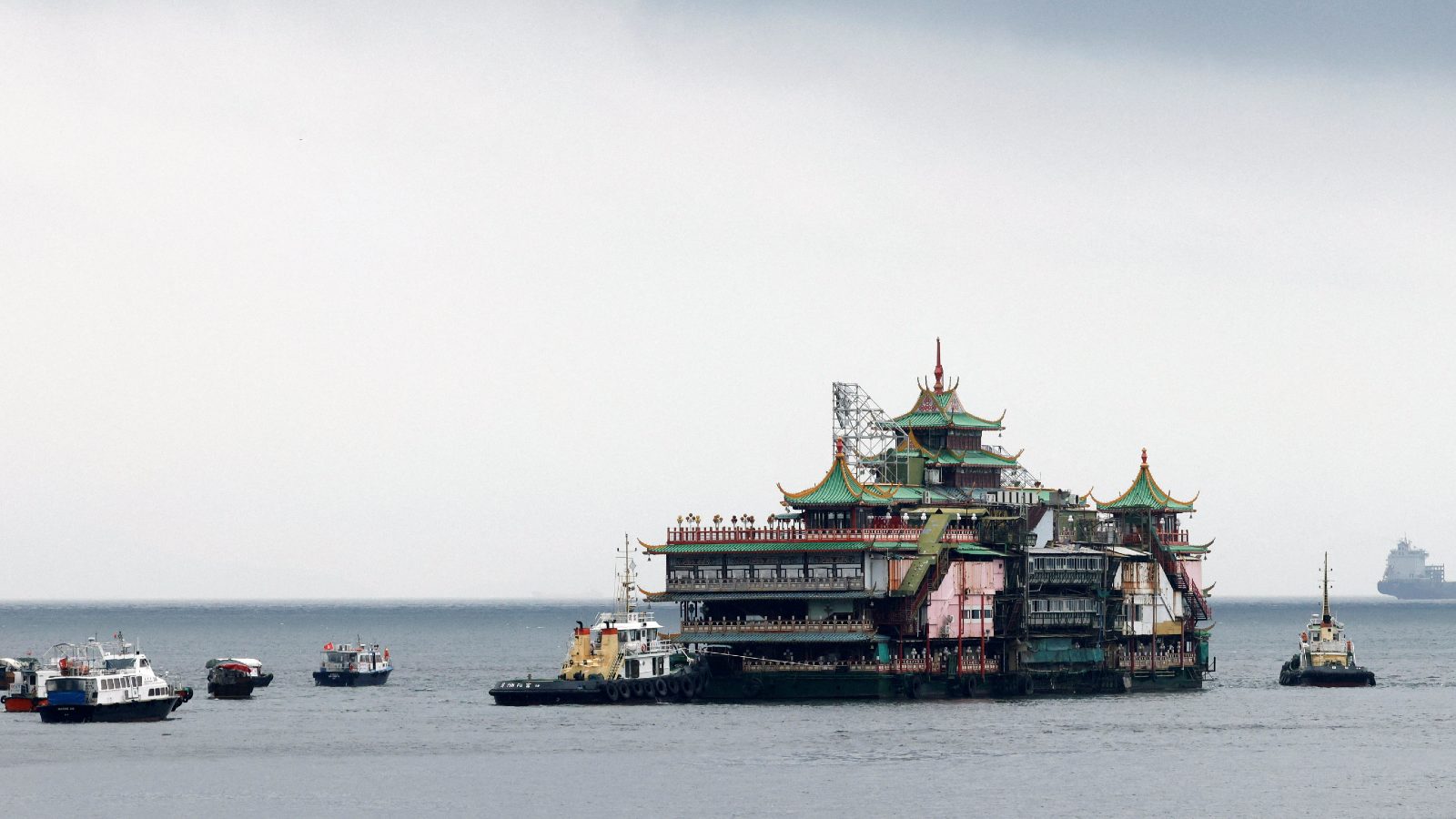 Hong Kong’s Floating Restaurant Sinks, Residents View It As Metaphor ...