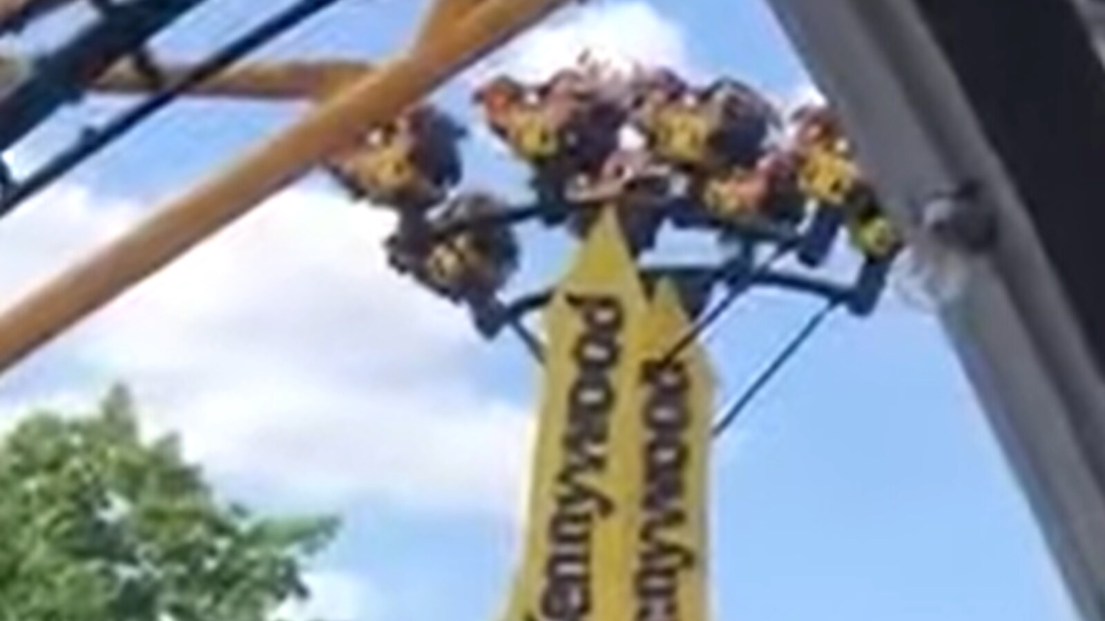 WATCH: Riders Left Stranded Upside Down As Ride Gets Stuck at Amusement ...
