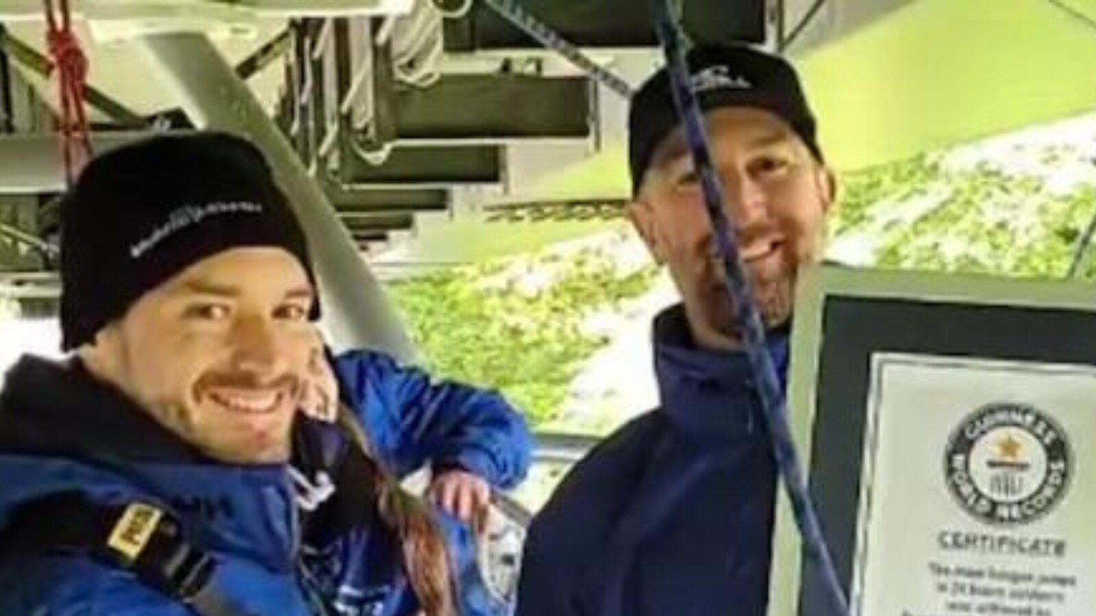 Man Sets New Bungee Jumping World Record With 765 Jumps In 24 Hours ...