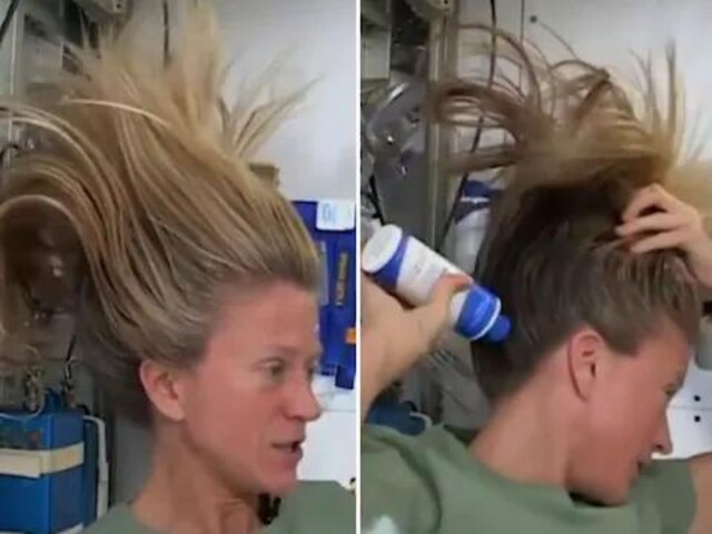 Watch: How Astronauts Wash Their Hair In Space - News18