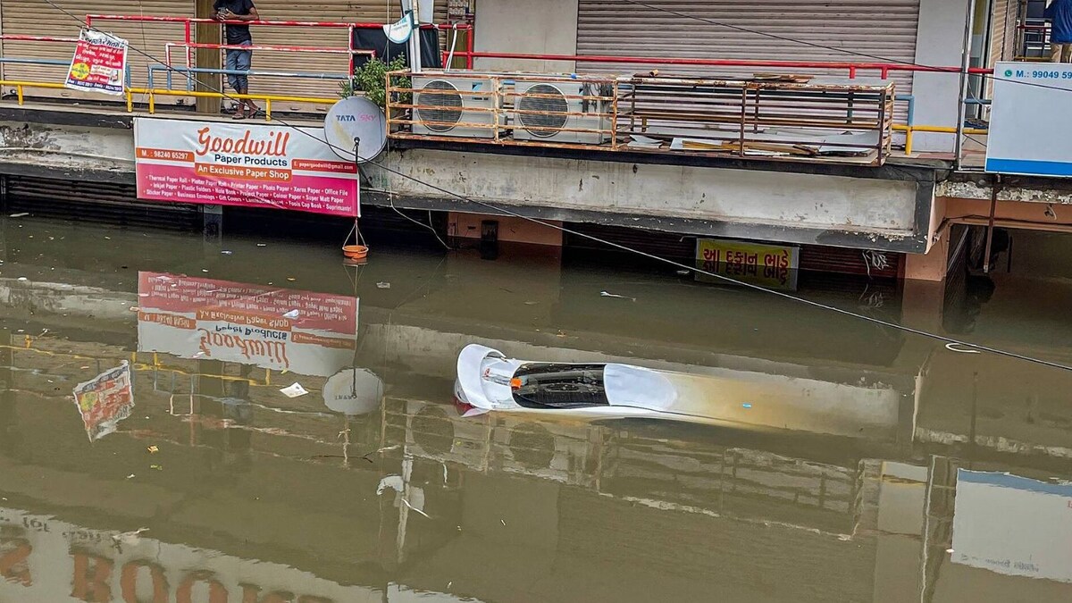 Gujarat Rains 6 000 People Evacuated Amid Flood Like Situation Pm