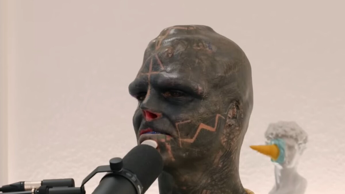 Meet UK Man Who Sliced off His Lips, Nose and Ear to Become 'Black ...