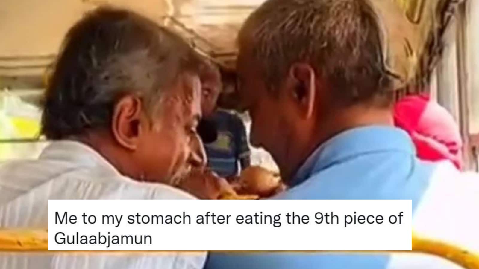 Desi Men Argued over Space on a Bus Seat and Twitter is Crowded with ...