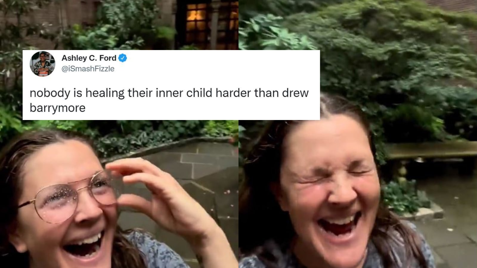 Why Has Drew Barrymore's Video Enjoying Rain Started a Conversation on ...