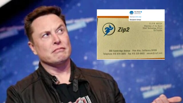 Elon Musk's Business Card from 1995 Goes Viral, Tesla CEO Calls it ...