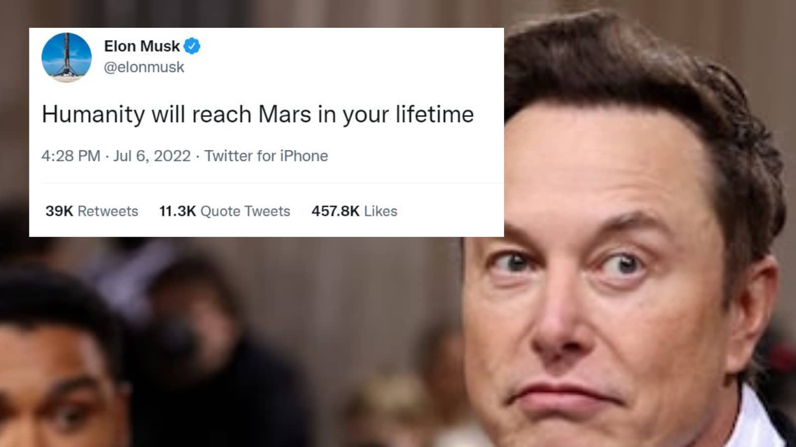 Elon Musk Claims Humanity Will Reach Mars in Our Lifetime But Twitter ...