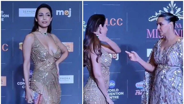 Malaika Arora Shimmers in Gold on Miss India 2022 Red Carpet, Neha Dhupia, Kriti Sanon Dazzle ...