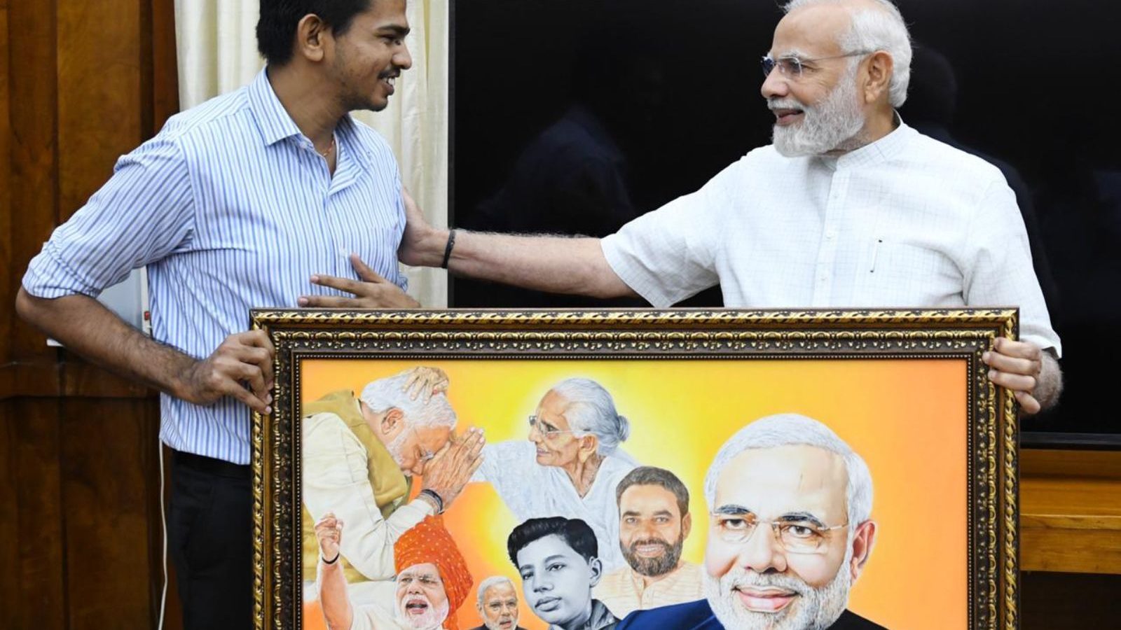 'Dream Come True': Artist with Speech, Hearing Impairment Presents PM ...