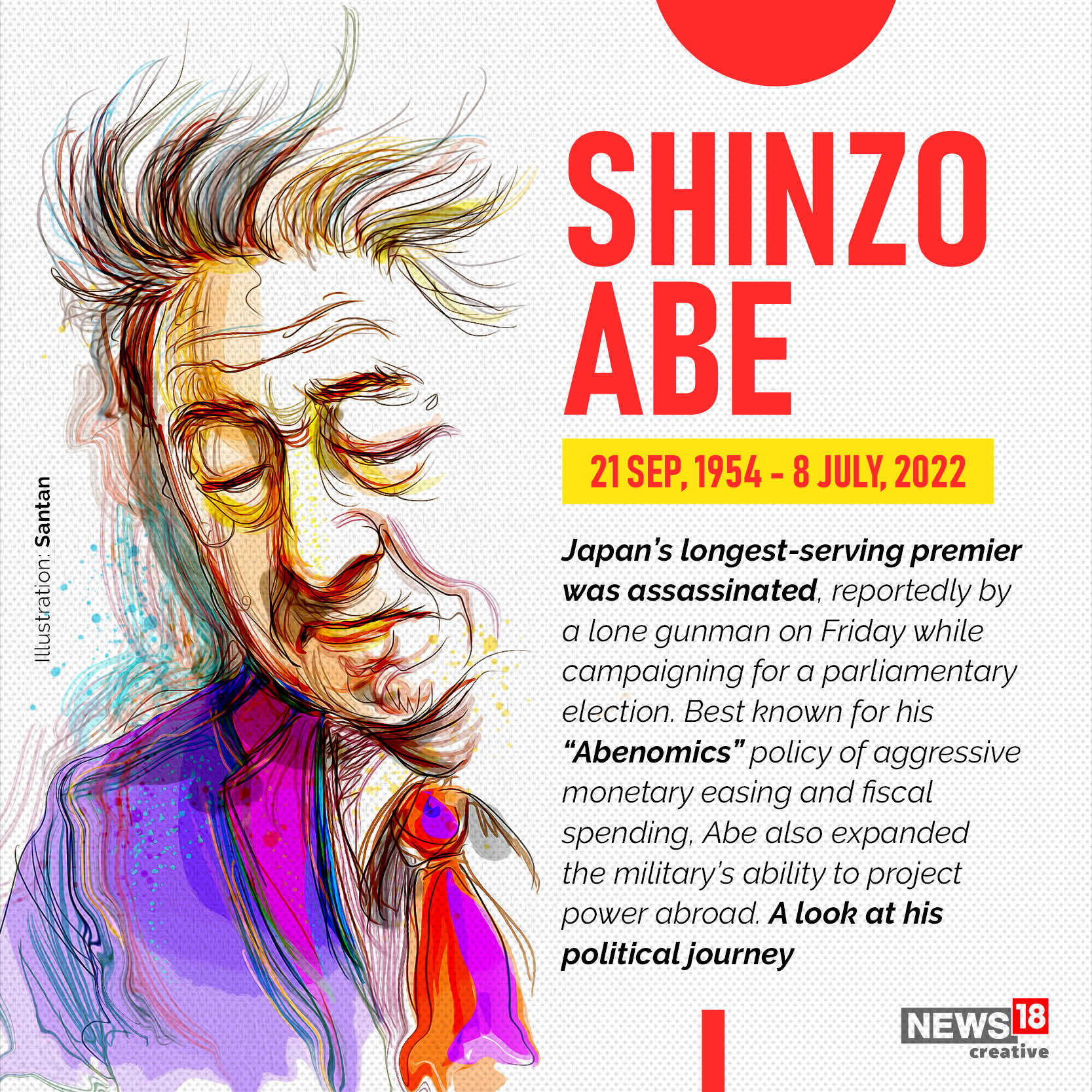 Shinzo Abe Loses Battle to Gunshot, Here's a Look at the Legacy He ...
