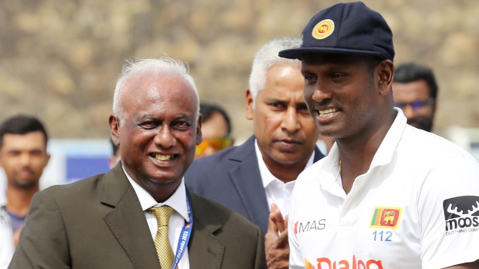 SLC Felicitates Veteran Angelo Mathews on 100th Test; 6th Sri Lankan ...
