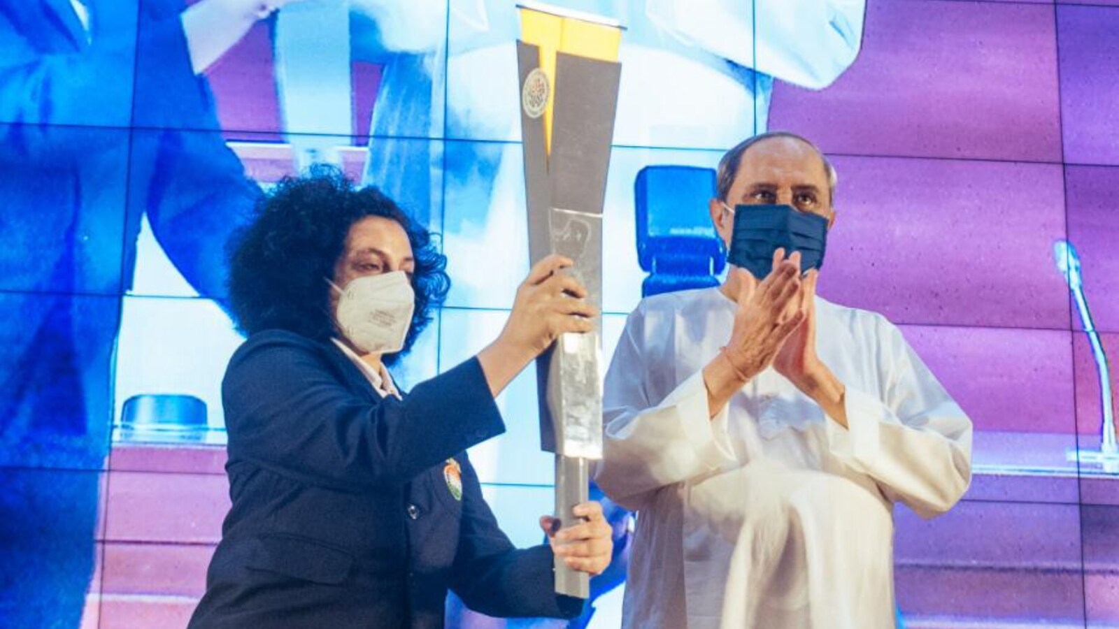 CM Naveen Patnaik Hands Over Chess Olympiad Torch to International ...