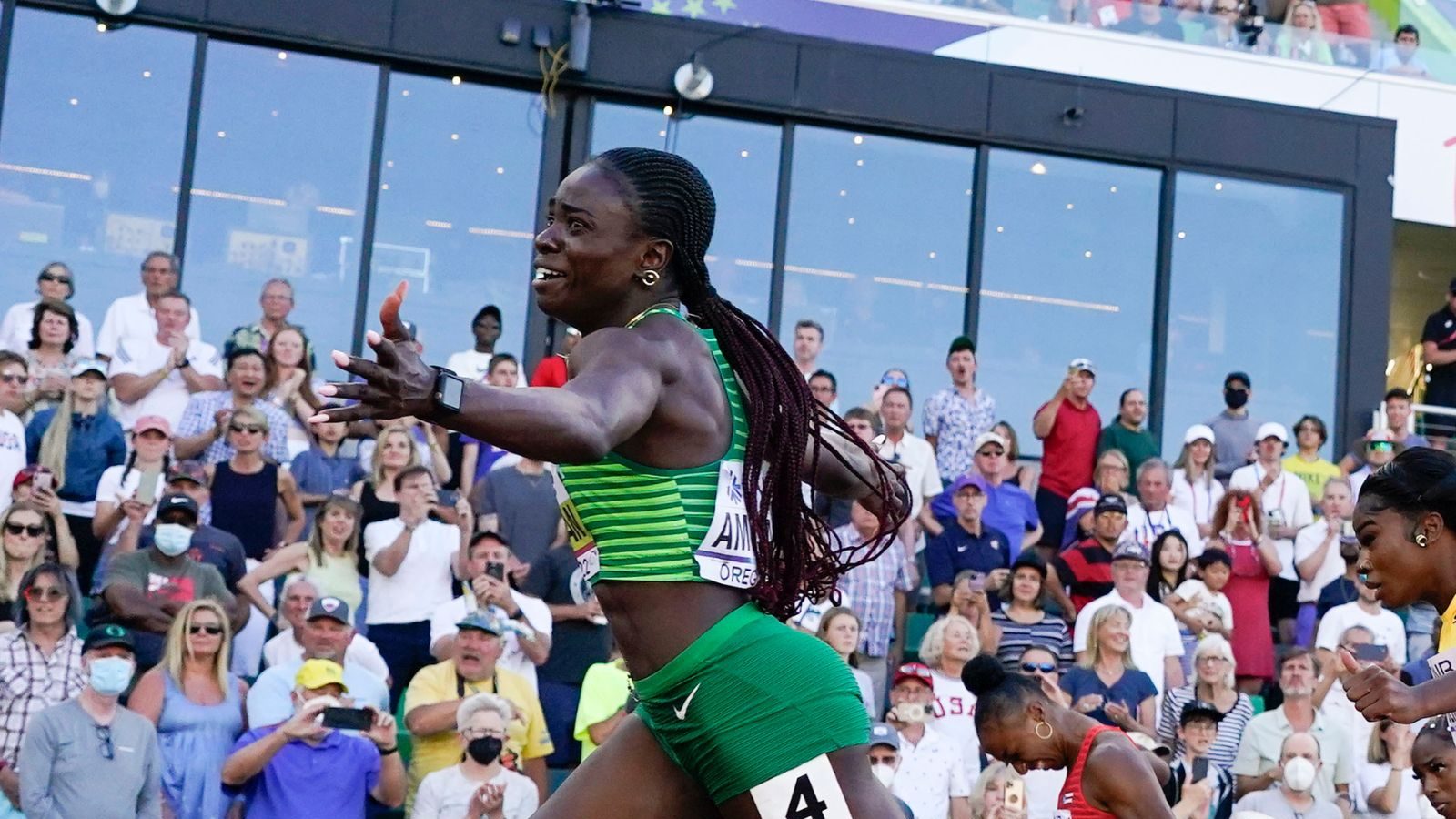 World Athletics Championships 2022 Tobi Amusans Record Breaking