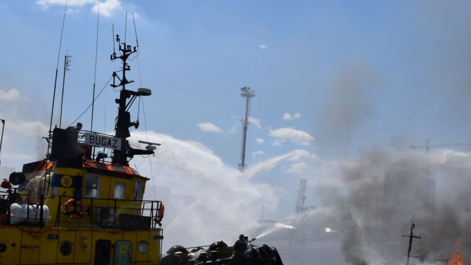 Russia Says Strike on Odessa Port Hit Ukrainian 'Military ...