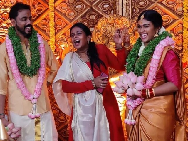 Tamil Actress Mohini Nakshathra Ties the Knot; Know Her Husband Vishwa ...