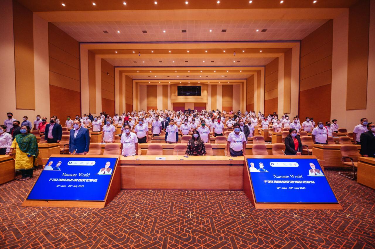 CM Naveen Patnaik Hands Over Chess Olympiad Torch to International ...