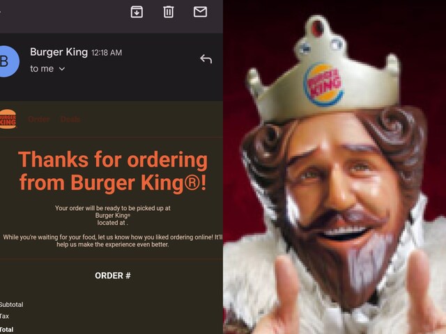 Burger King Sends Blank Order Receipts to Thousands, Leaves Internet ...