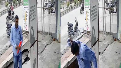 WATCH: Man Miraculously Escapes Accident After Concrete Floor Beneath ...