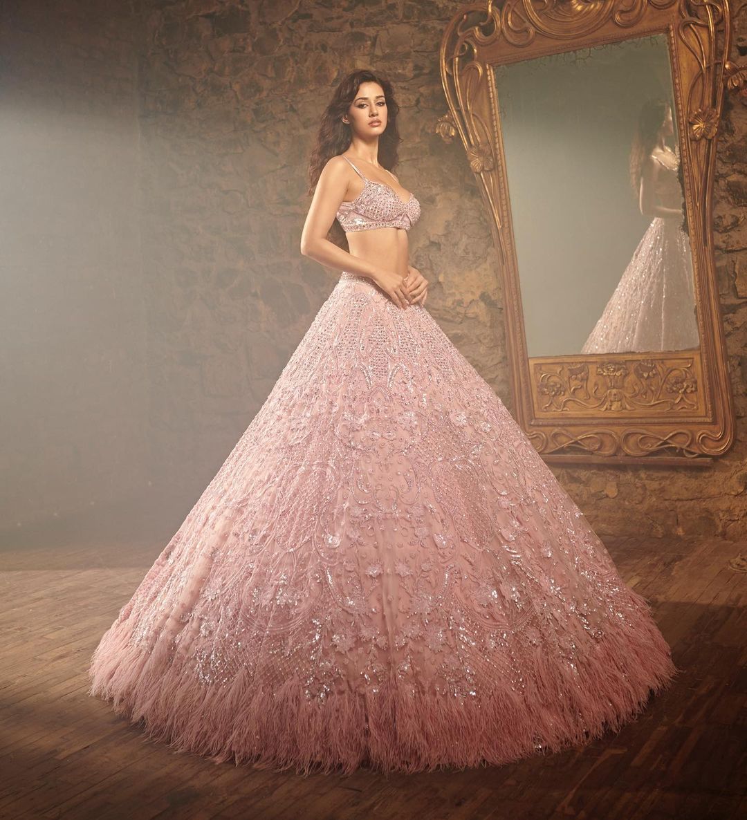 Disha Patani Is A Picture Of Elegance In White Indo-western Dress At ...