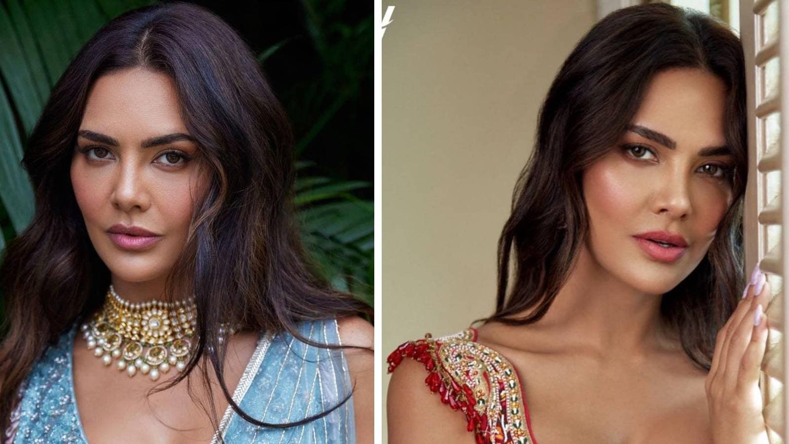 Esha Gupta Oozes Oomph In Sexy Blouses And Cholis, See The Diva's Drop ...