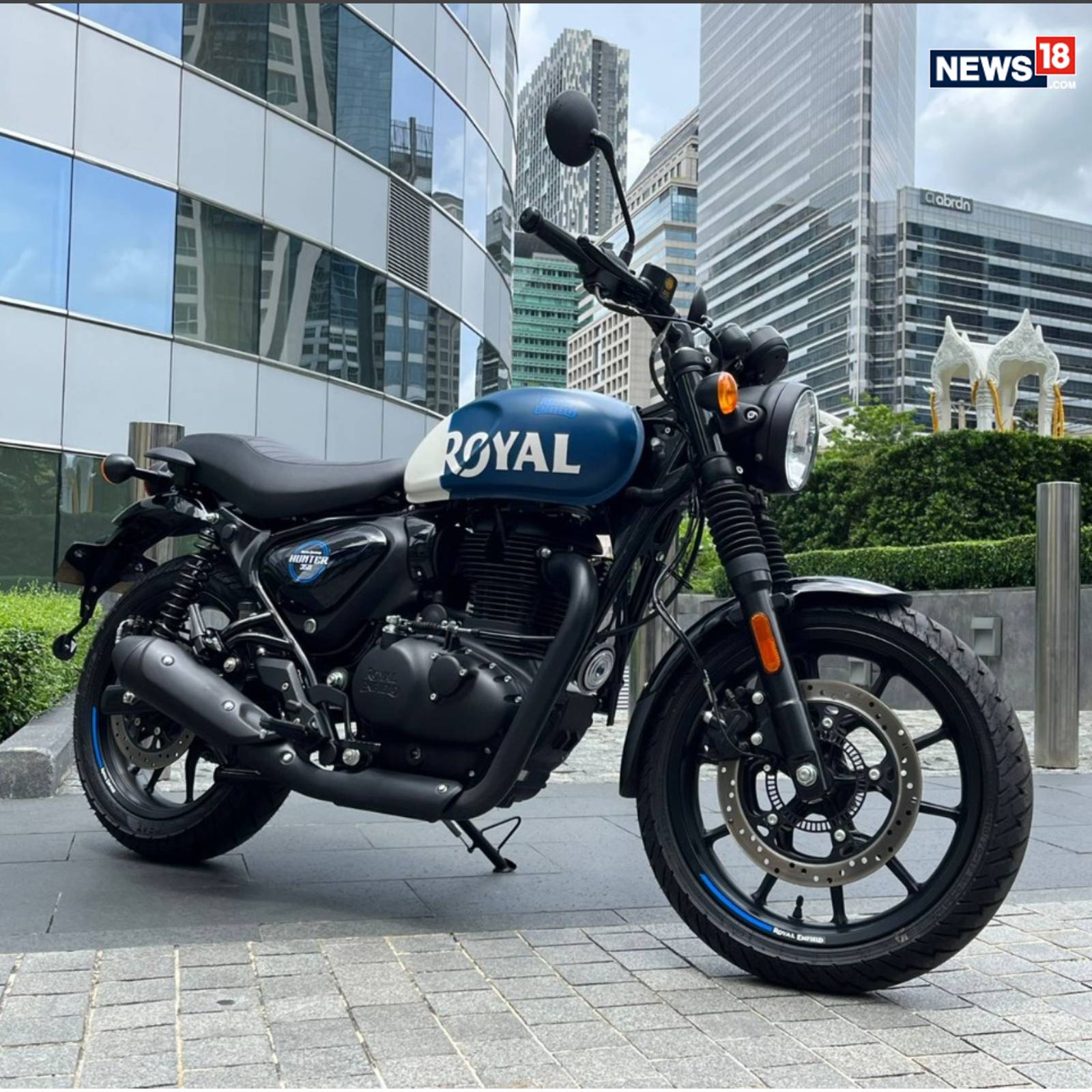Royal Enfield Hunter 350 In Pics: Check Out It's Looks, Features and ...
