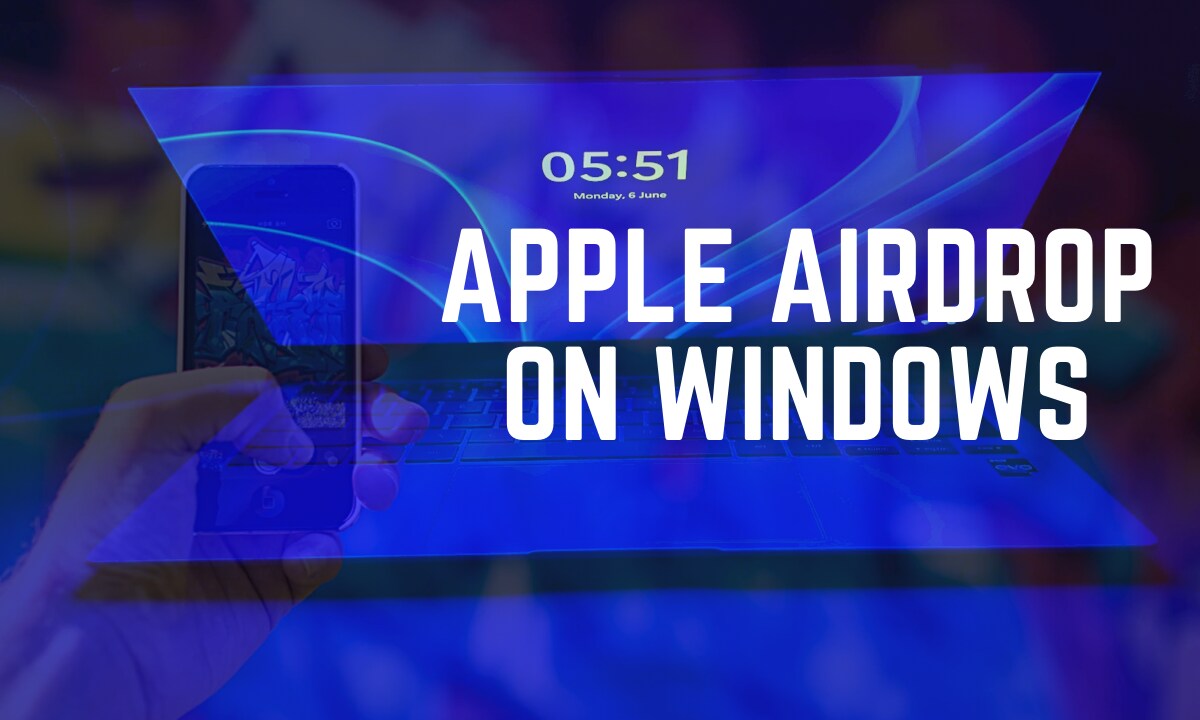 Apple AirDrop On Windows Laptop How To Transfer Files Wirelessly Apple AirDrop On Windows Laptop How To Transfer Files Wirelessly
