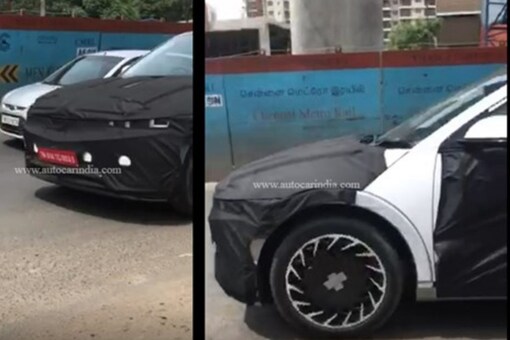 Hyundai IONIQ 5 Electric SUV Spotted Testing in India - News18