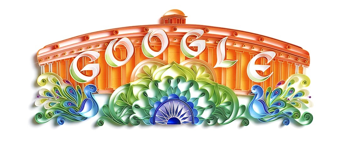 IN PICS: Google Doodles Over The Years On India's Independence Day - News18
