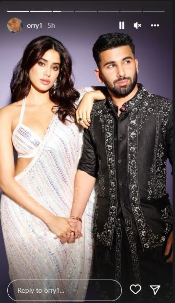 Janhvi Kapoor Attends Kunal Arpitas Pre Wedding Bash With Rumoured Bf
